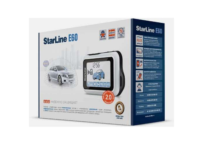 Автосигнализация StarLine E60 - SUPER SLAVE, купить в Бишкеке